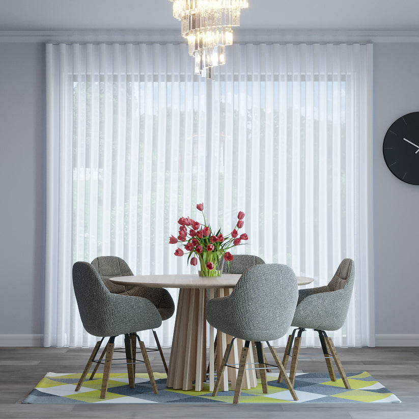 Stockholm Sheer Ice Curtains – Half Price Blinds