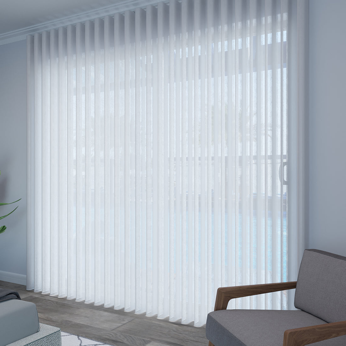 Stockholm Sheer Shadow Curtains – Half Price Blinds